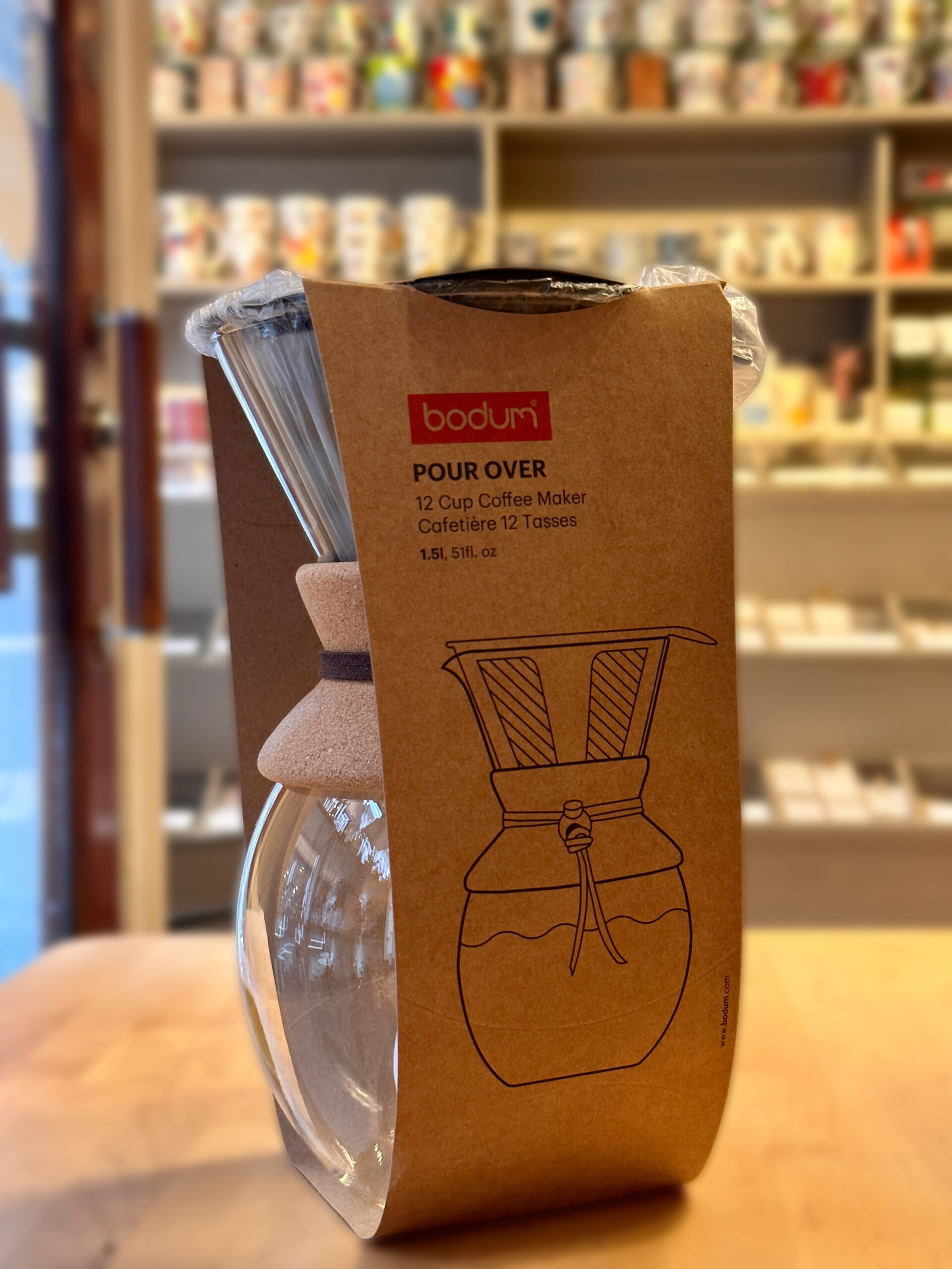Bodum Pour Over 12 kopper - Kaffehuset AS