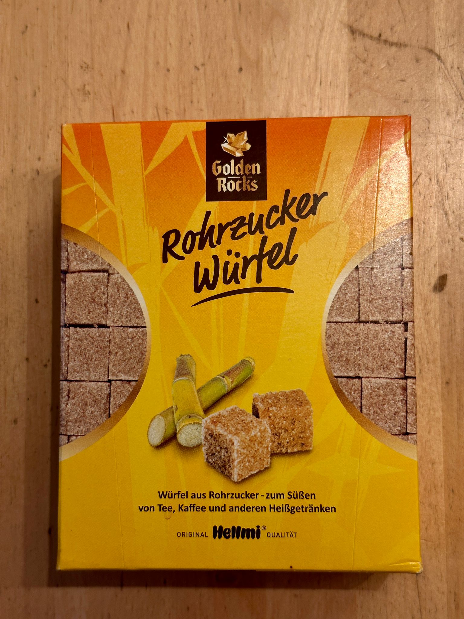Golden Rocks rørsukkerbiter 500 g - Kaffehuset AS