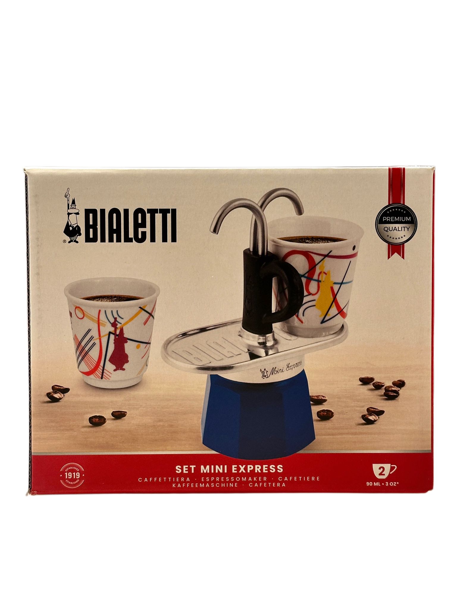 Bialetti Set Mini Express 2 kopper - Kaffehuset AS